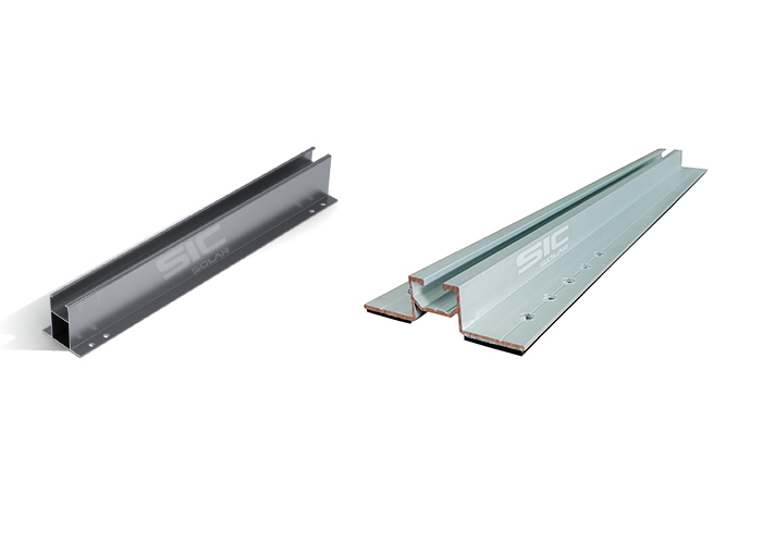 china Zonnepaneel korte rail voor metalen dak fabrikant | sic-solar.com